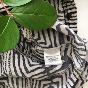 Toni Morgan | Jackets & Coats | Toni Morgan Blackwhite Zip Jacket Sz S ...